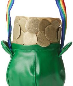 Rasta Imposta Pot Of Gold Handbag, Green, One Size