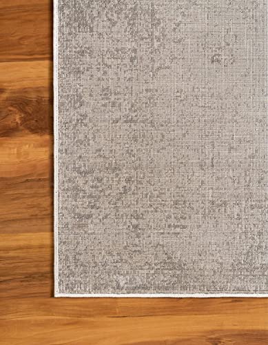 Unique Loom Sofia Collection Area Rug - Casino (8' x 10', Gray/ Beige)