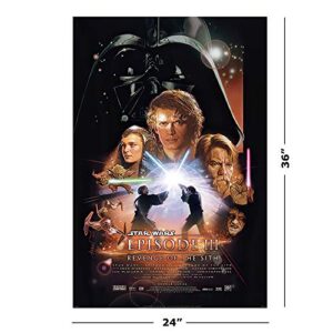 POSTER STOP ONLINE Star Wars Episode III - Revenge of the Sith - Movie Poster/Print (Regular Style) (Size 24" x 36")