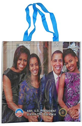 Obama"4 Sided" Full color Glossy Tote Bag