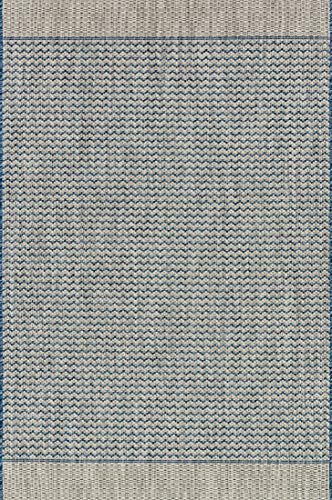 Loloi Isle Collection Indoor/Outdoor Area Rug, 3 ft 11 in x 5 ft 10 in, Grayblue