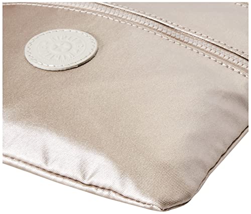 Kipling womens Keiko Mini Crossbody Bag, Metallic Glow, 8 L x 9 H 1.25 D US