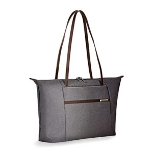 briggs & riley kinzie street-horizontal tote bag, grey, one size