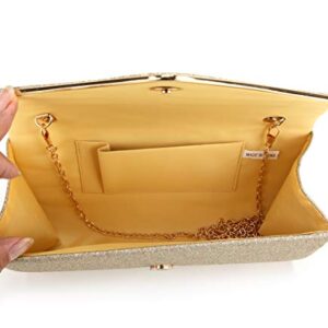 Nodykka Clutch Purses For Women Evening Bags Sparkling Shoulder Envelope Party Cross Body Handbags