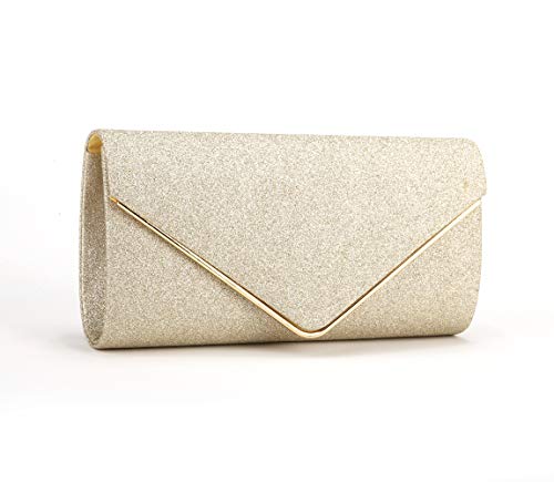 Nodykka Clutch Purses For Women Evening Bags Sparkling Shoulder Envelope Party Cross Body Handbags