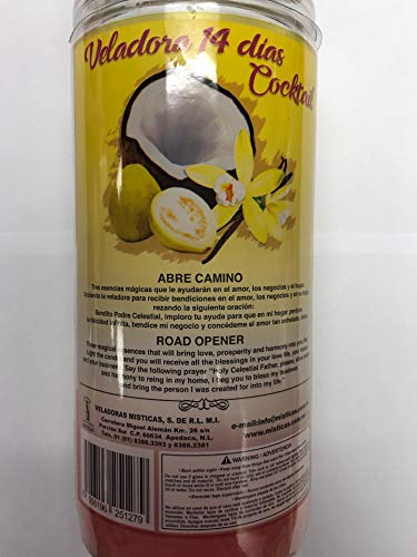 Road Opener (Abre Camino) 14 Day Prepared Scented Candle in Glass