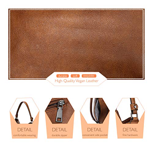 Realer Hobo Bags for Women Faux Leather Purses and Handbags Large Hobo Purse with Tassel Crossbody Bags and Handbags for Women