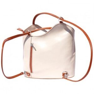 LaGaksta Easy Carry Backpack Purse Beige Tan