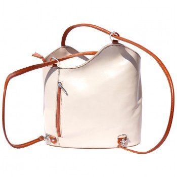 LaGaksta Easy Carry Backpack Purse Beige Tan