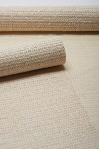 nourison shiftloc ivory 3’4″ x 5′ non-slip rug pad (3×5)