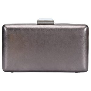 fawziya® evening bags for women formal luxury clutch-gray