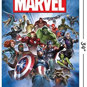 Trends International Marvel Comics - Group Shot Wall Poster, 22.375" x 34", Unframed Version