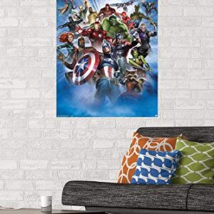 Trends International Marvel Comics - Group Shot Wall Poster, 22.375" x 34", Unframed Version