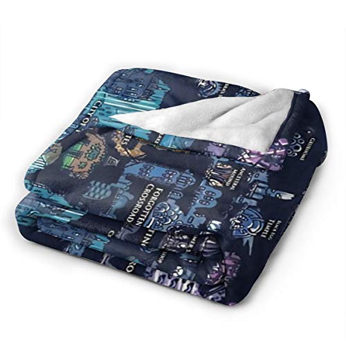 Baulerd Hollow Knight Map Ultra-Soft Micro Fleece Blanket Couch 60"" x50