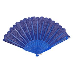 Innolife 5 PCS Spanish Folding Retro Pattern Hand Fan for Women