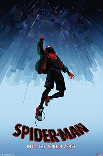 Trends International Marvel Spider-Man - Into The Spider-Verse - Falling Wall Poster, 22.375" x 34", Unframed Version