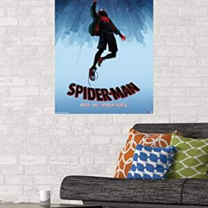 Trends International Marvel Spider-Man - Into The Spider-Verse - Falling Wall Poster, 22.375" x 34", Unframed Version