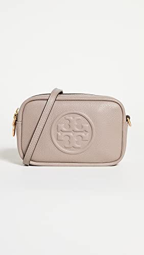 Tory Burch Women's Perry Bombe Mini Bag, Gray Heron, Grey, One Size