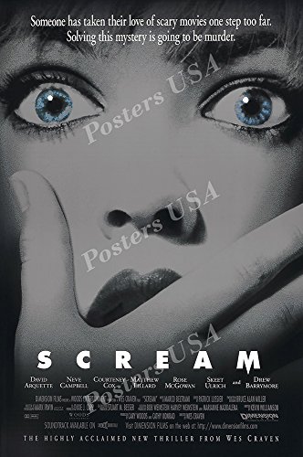 Posters USA Scream GLOSSY FINISH Movie Poster - FIL950 (24" x 36" (61cm x 91.5cm))