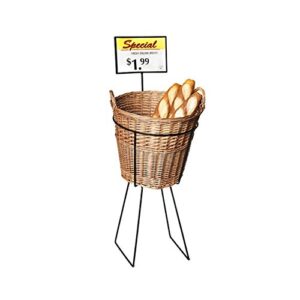 willow specialties bread display stand and basket