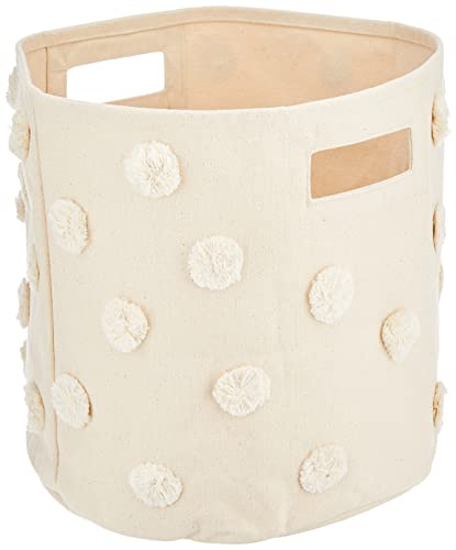 Pehr Pom Pom Bin, Natural , 12x13 Inch (Pack of 1)