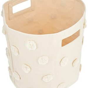 Pehr Pom Pom Bin, Natural , 12x13 Inch (Pack of 1)