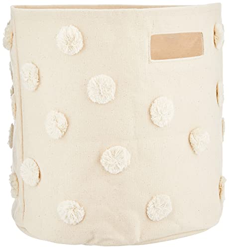 Pehr Pom Pom Bin, Natural , 12x13 Inch (Pack of 1)