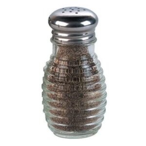 american metalcraft 2 oz beehive salt or pepper shaker