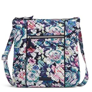 vera bradley women’s cotton hipster crossbody purse, garden grove, one size