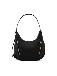 pacsafe stylesafe 10l anti theft convertible crossbody, black