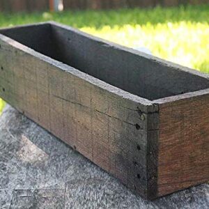 24" Rustic Planters Box (5-5.75"T - Tall Version)