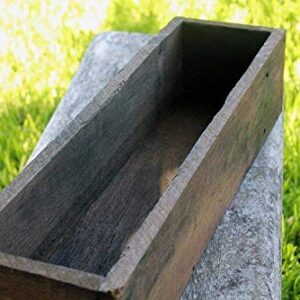 24" Rustic Planters Box (5-5.75"T - Tall Version)