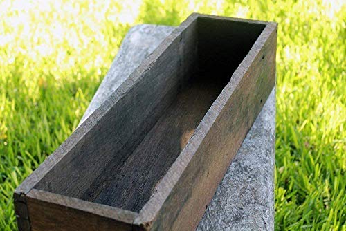 24" Rustic Planters Box (5-5.75"T - Tall Version)