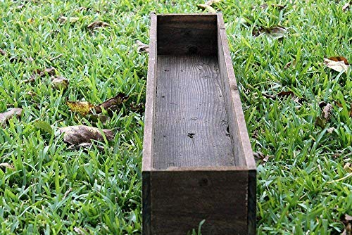 24" Rustic Planters Box (5-5.75"T - Tall Version)