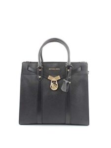 michael michael kors nouveau hamilton large north/south tote black one size