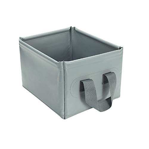 meori Party Bowl & Wash Insert for Small & Large Foldable Boxes Accessory, Grey