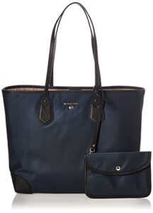 michael michael kors eva large tote navy multi one size