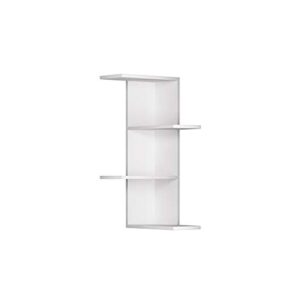 Ada Home Décor Bowcott Wall Shelf, 17'' x 33'' x 8'', White