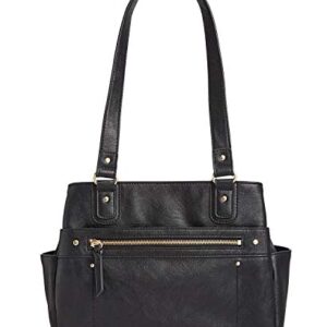 INC Riverton Satchel Black