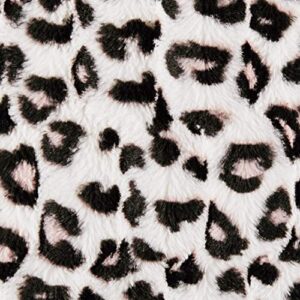 Betsey Johnson - Throw Pillow, Faux Fur Bedding with Zipper Closure, Home Decor for Bed or Couch (Betsey's Leopard, 20" x 20")