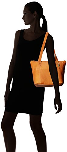 David King & Co. Top Zip Shopping Tote 543, Tan, One Size