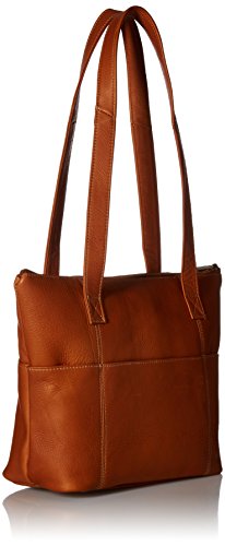 David King & Co. Top Zip Shopping Tote 543, Tan, One Size