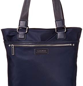 Calvin Klein Sussex Nylon North/South Tote, Navy