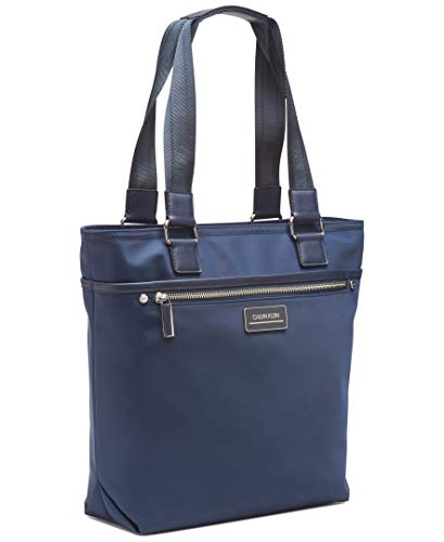 Calvin Klein Sussex Nylon North/South Tote, Navy