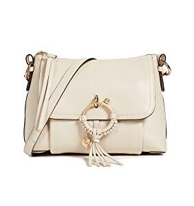 See by Chloe Women's Joan Small Shoulder Bag, Cement Beige, Off White, One Size