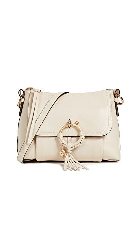 See by Chloe Women's Joan Small Shoulder Bag, Cement Beige, Off White, One Size