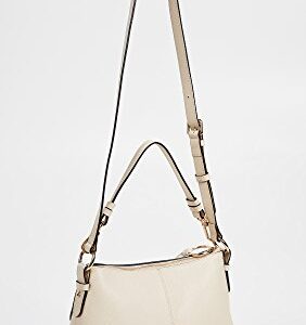 See by Chloe Women's Joan Small Shoulder Bag, Cement Beige, Off White, One Size