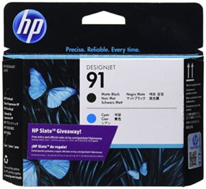 hp c9460a 91 matte black and cyan printhead works with hp designjet z6100