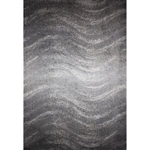 nuLOOM Julene Contemporary Area Rug, 3' x 5', Grey