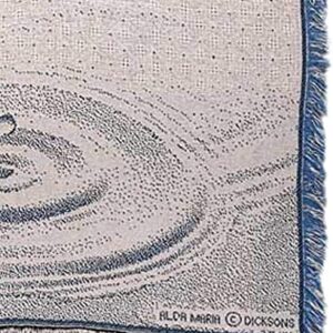 Dicksons No Tears in Heaven Memorial 46 by 68 in All Cotton Tapestry Throw Blanket